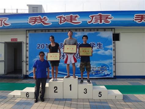 我校游泳队获得佳绩 安康学院体育学院