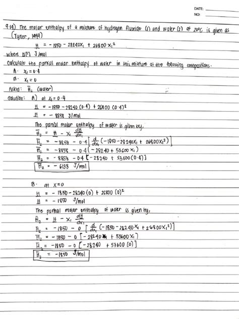 Thermodynamics Problems Pdf