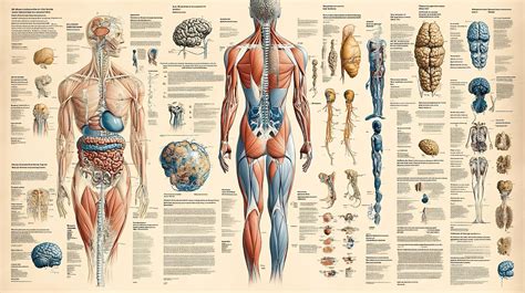 Human Anatomy Overview Infographic Illustrating Major System Of Human
