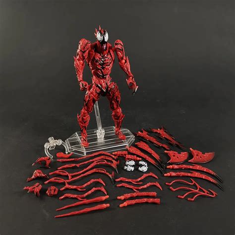 16cm Marvel Revoltech Spiderman Gwen Stacy Deadpool Venom Iron Man