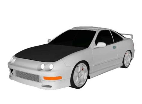 Acura Integra Gsr 1995 Variant2 3d Model 74169 Model Copy Default