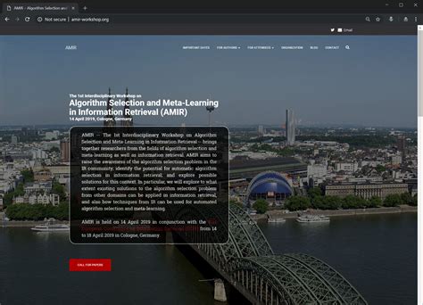 Amir Workshop Website Metalearning Algorithm Selection Machine