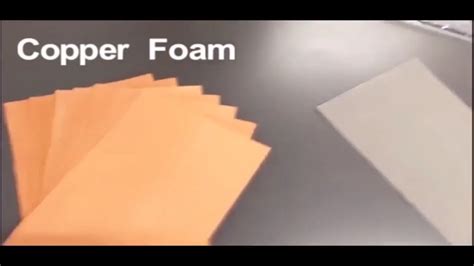 Highly Porous Cu Foam Copper Metal Foam For Battery Electrode Buy Copper Metal Foam Highly