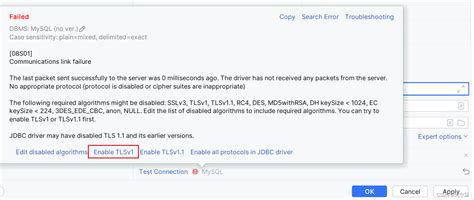 Idea连接mysql数据库错误