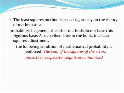 Lecture 1 Spatial Data Adjustment Advanvc Ppt