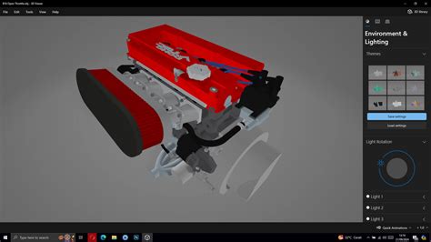 Honda B16a Engine 3d Model By Impulse99