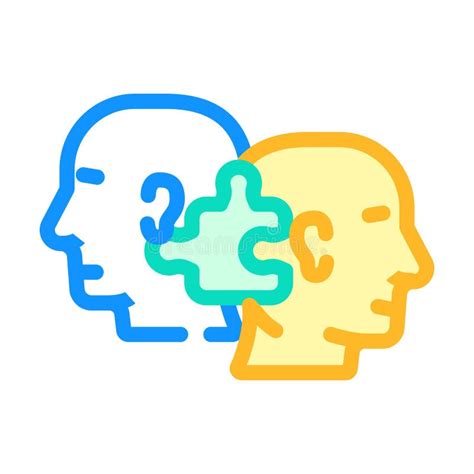 Compatibility Human Color Icon Vector Illustration Stock Vector