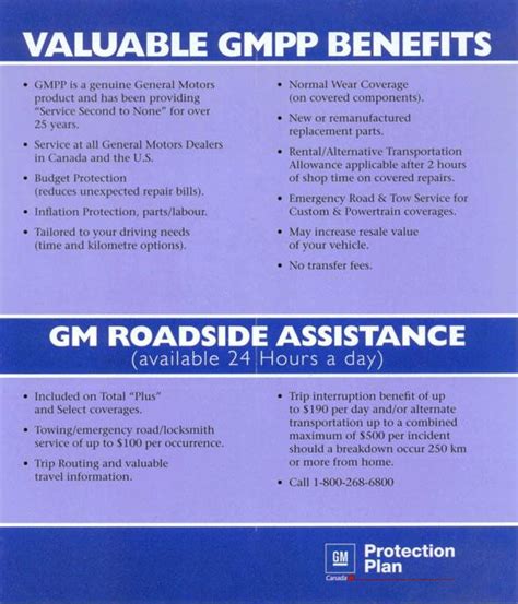 Gm Protection Plan Greg Gardner Motors In Squamish Bc