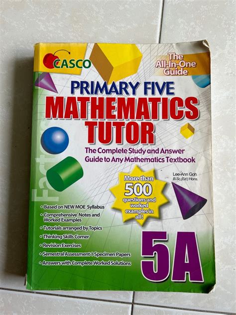 Primary Five Mathematics Assessment Books Hobbies And Toys Books