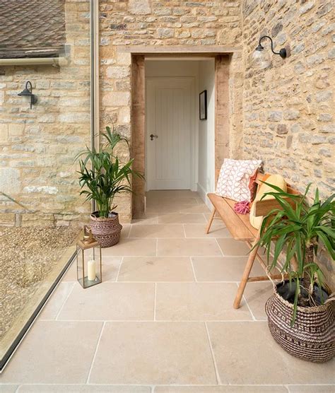 Tumbled Limestone Floor Tiles