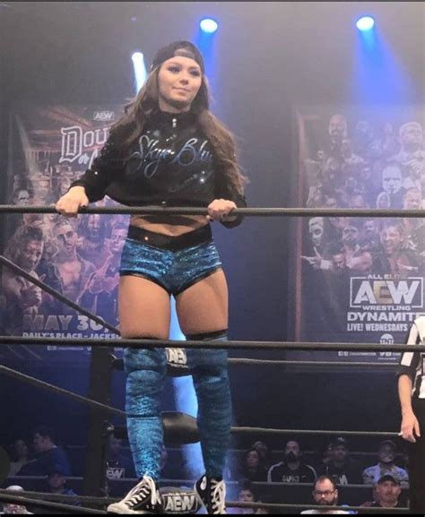 Sky Blue Aew Blue Skye Professional Wrestlers Belly Shirts