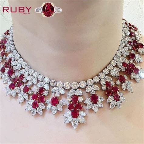 Ruby Stone Necklace Take The Benefits By Wearing Beautiful By Rubygemstone Medium