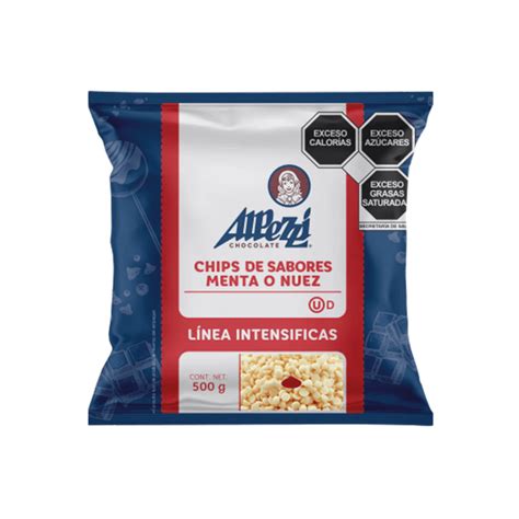 Alpezzi Chispas Chocolate Sabor Nuez 500g Santo Dulce