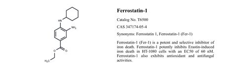 Wikimole—ferrostatin And Deferoxamine Mesylate
