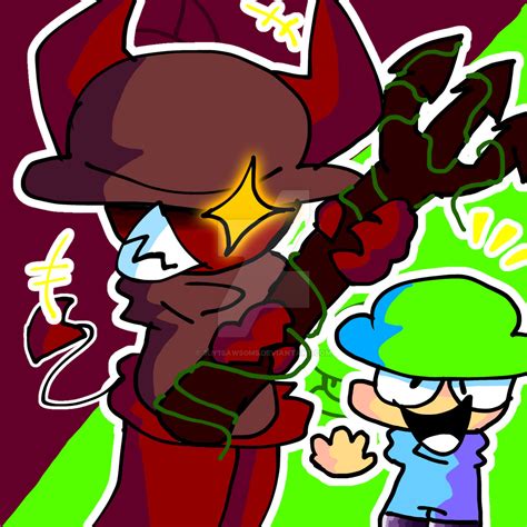 Nub And Hellbi By 3ly1saws0m5 On Deviantart