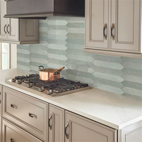 Renzo Jade Picket 25x13 Glossy Ceramic Wall Tile Floor Tiles Usa