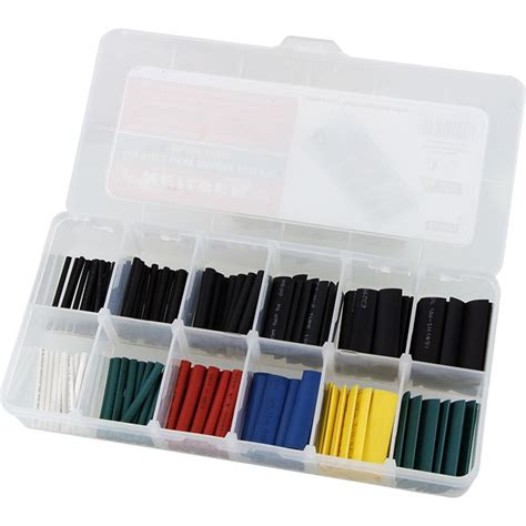 Heat Shrink Assortment Coloured 180 Pce Ct2409 Toy Trading Tool
