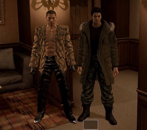 Saejima And Kiryu Kiryu Military Jacket Ryu