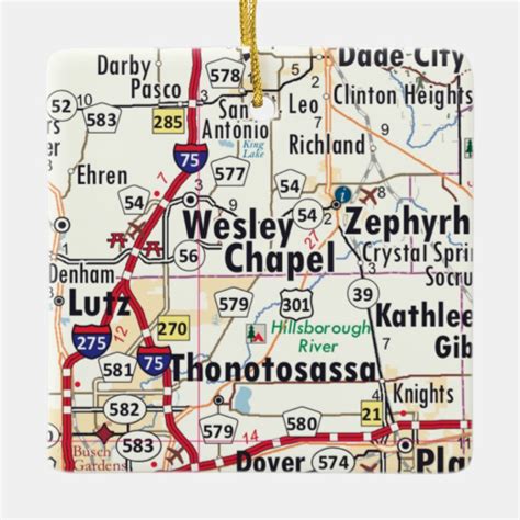 Wesley Chapel Florida Map Map Worksheets
