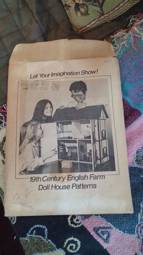 1978 Dremel Patterns Dremel Pattern Doll House