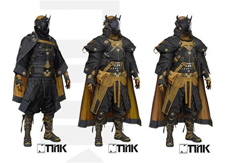 Artstation Tink Neo Edo Adv Ninja Yohann Schepacz Character