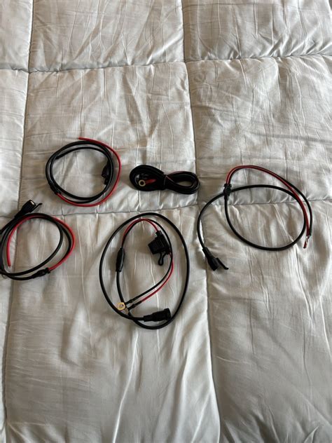 Electric Helmet Snowmobile Heated Shield Visor Power Cord Wire Ebay