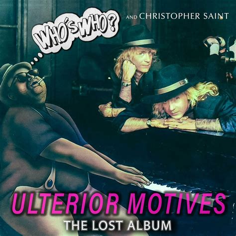 Ulterior Motives Music Tv Tropes