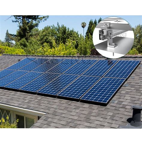 Kseng Solar Photovoltaic Bracket Solar Panel Roof Mounts Asphalt