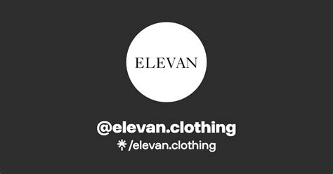 Elevan Clothing Linktree
