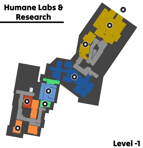 Humane Labs Level 1 Map
