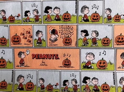 Peanuts Comics Halloween