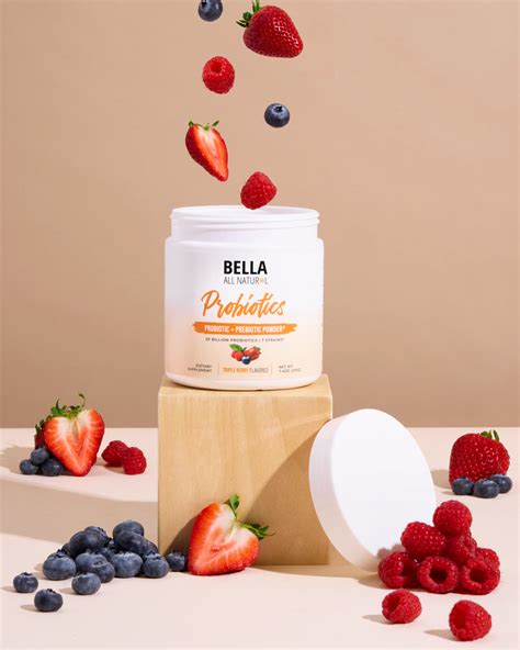 Probiotics Prebiotics Powder Bella All Natural