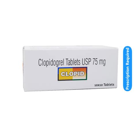 Clopid 75mg Rs1500 Mycarelk Sri Lanka