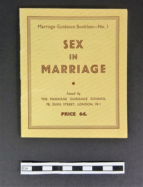 Booklet Sex In Marriage Marriage Guidance Council Ldmrd 04326 Ehive
