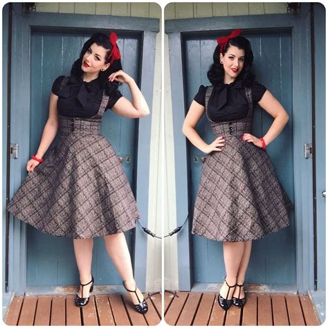 My Week In Outfits 1201 1601 Retro Dress Vintage Fashion Retro