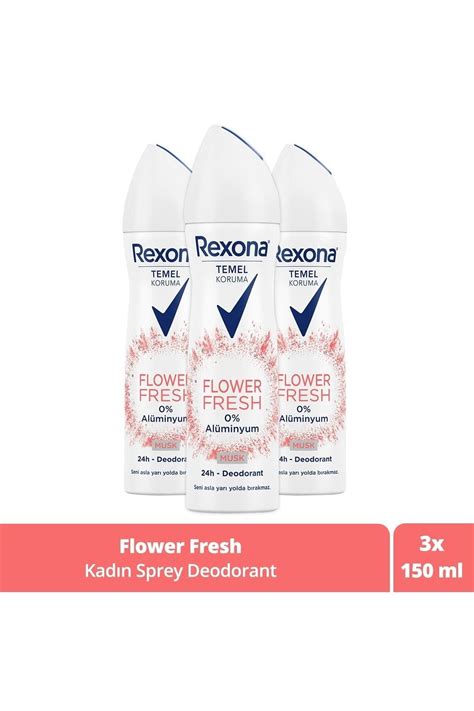 Rexona Flower Fresh Deodorant 150 Ml X 3 Adet Fiyatı Yorumları
