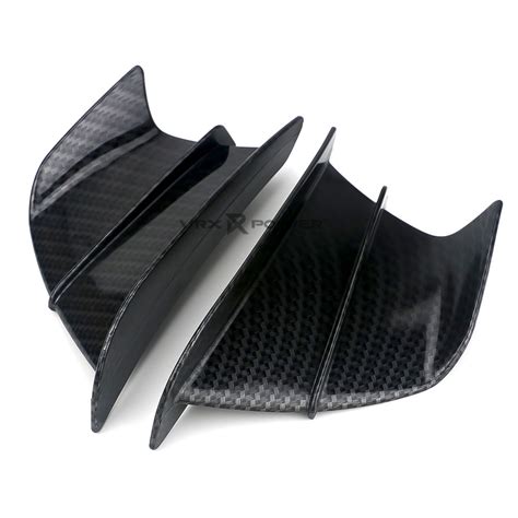 1 Pair Motorcycle Accessories Aerodynamic Winglets Side Winglet Universal For Cbr150 Cbr500