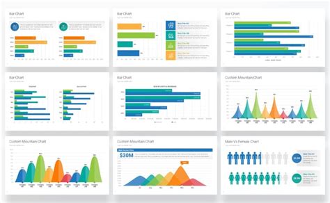 Data Charts And Data Driven Powerpoint Templates Incl Charts