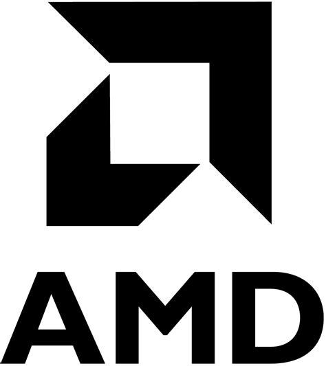 Black Amd Logo Logodix