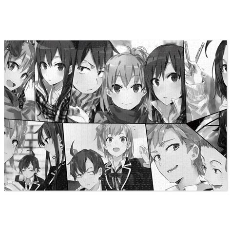 Oregairu Light Novel Illustrations Jigsaw Puzzle