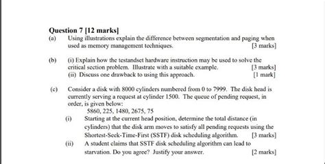 Solved Question Marks Using Illustrations Explain The Chegg