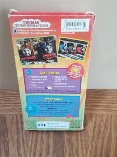 Thomas Friends Sing Along Stories Vhs 1997 Rare Eur 866