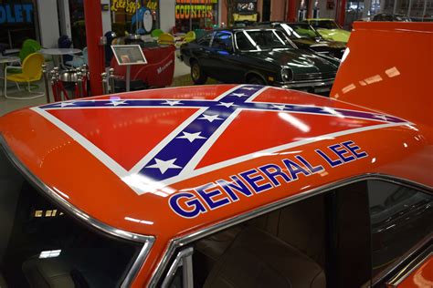 General Lee Car Roof Flag