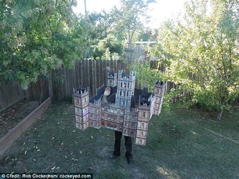 Rob Cockerham Gives Downton Abbey The Halloween Treatment Daily Mail Online