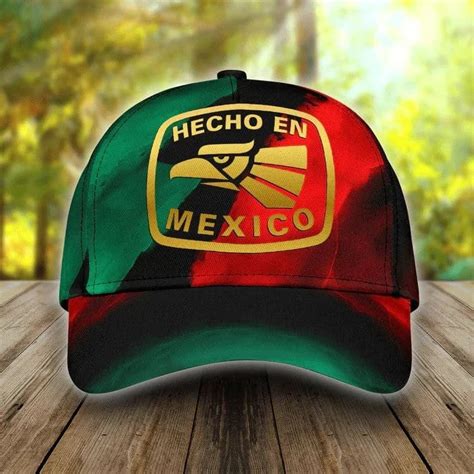 Customized Hecho En Mexico Aztec 3d Classic Cap For Men Women Mexican
