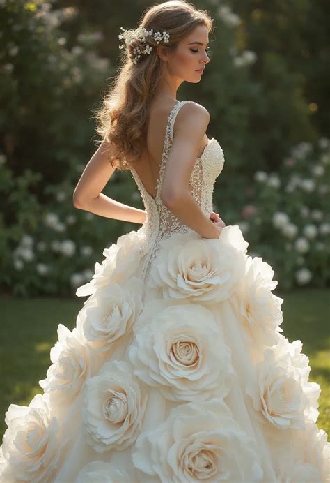 9 Breathtaking Floral Wedding Dresses To Inspire Your Big Day Wedpreppro