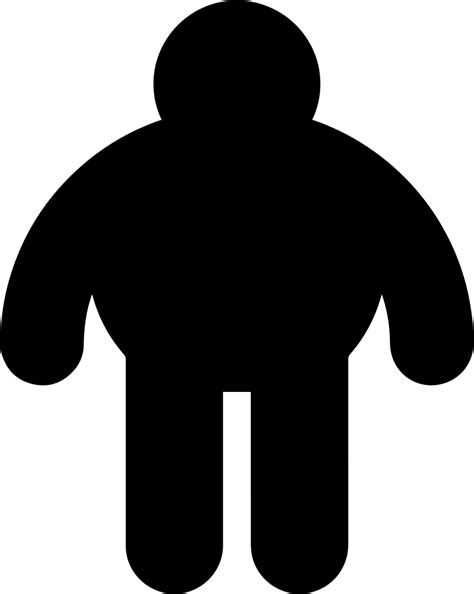 Fat Person Icon Plus Size Human Png Icon Free Download