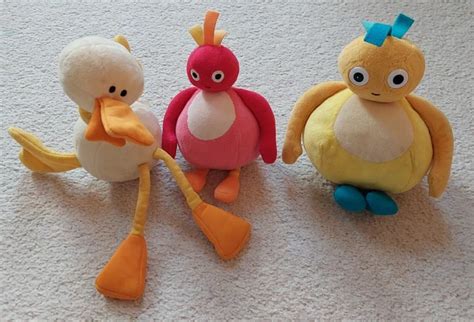 Cbeebies Twirlywoos Soft Toys And Quacky Bird £14 95 Picclick Uk