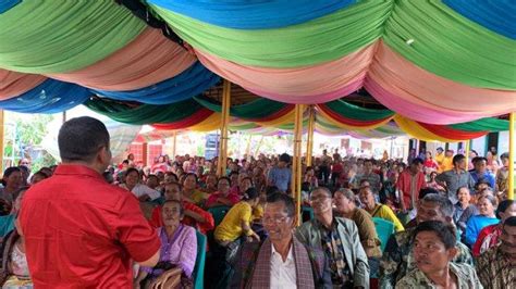 Di Desa Kelahiran Sisingamaraja Xii Rapidin Simbolon Konsolidasi Kader Dan Masyarakat Akar