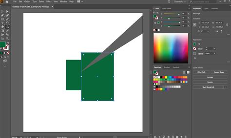 Gray Radial Appears When Using The Shape Tools Adobe Illustrator